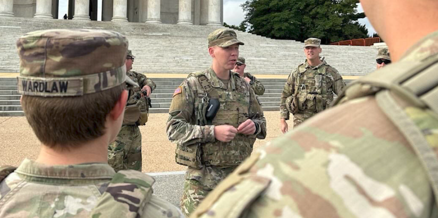 SC Army National Guard speaks for the first time since back from DC