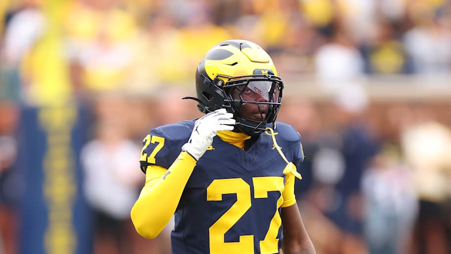Freshman cornerback Jayden Sanders has been a revelation for Michigan ...