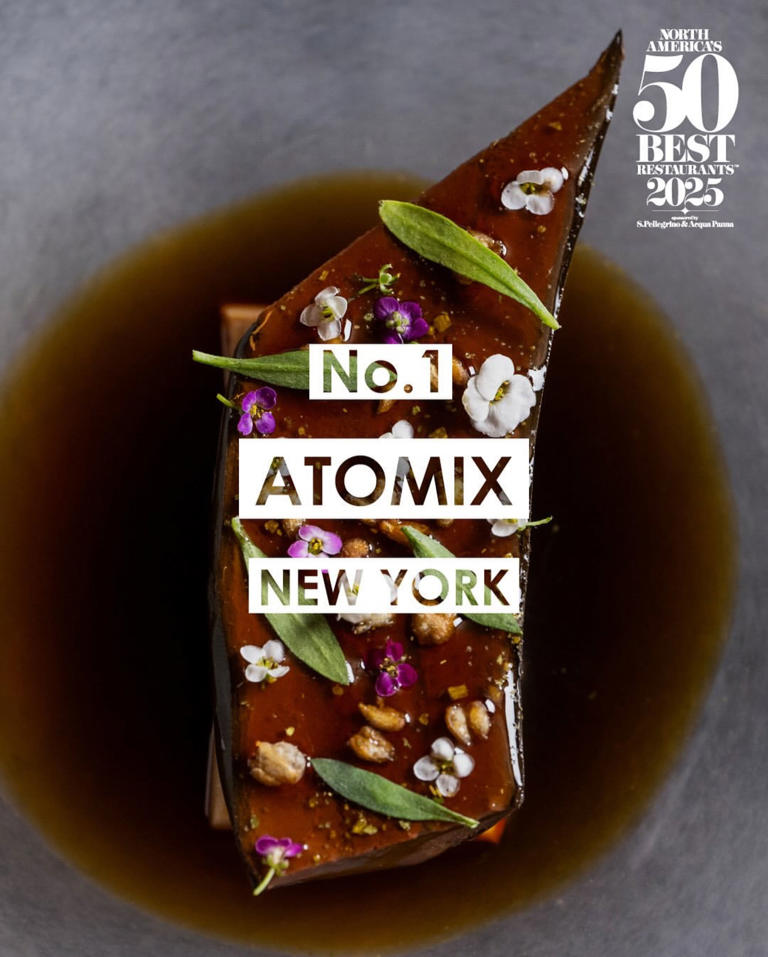 Atomix Tops North America’s 50 Best Restaurants
