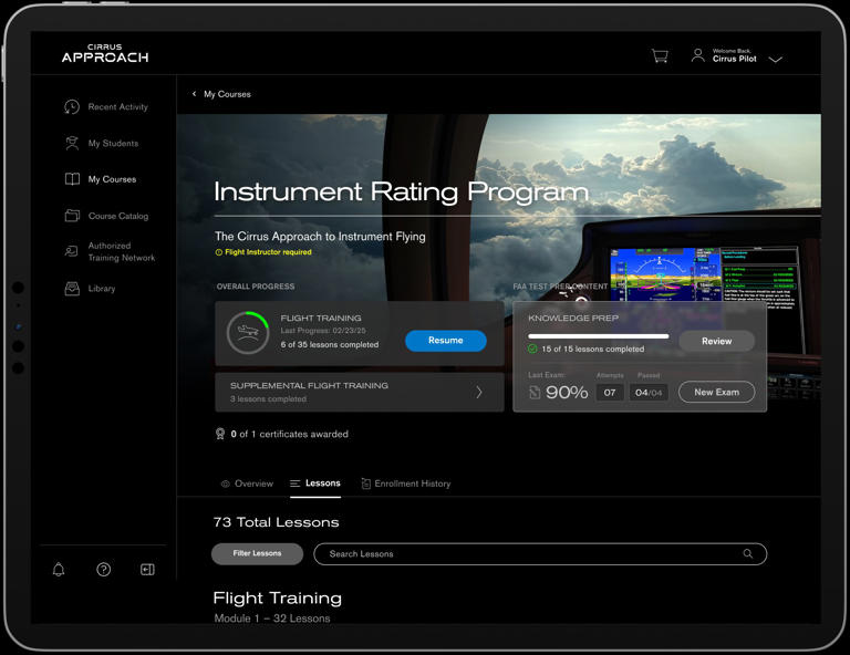 Cirrus Aircraft's New Flight Program Elevates Pilot Training
