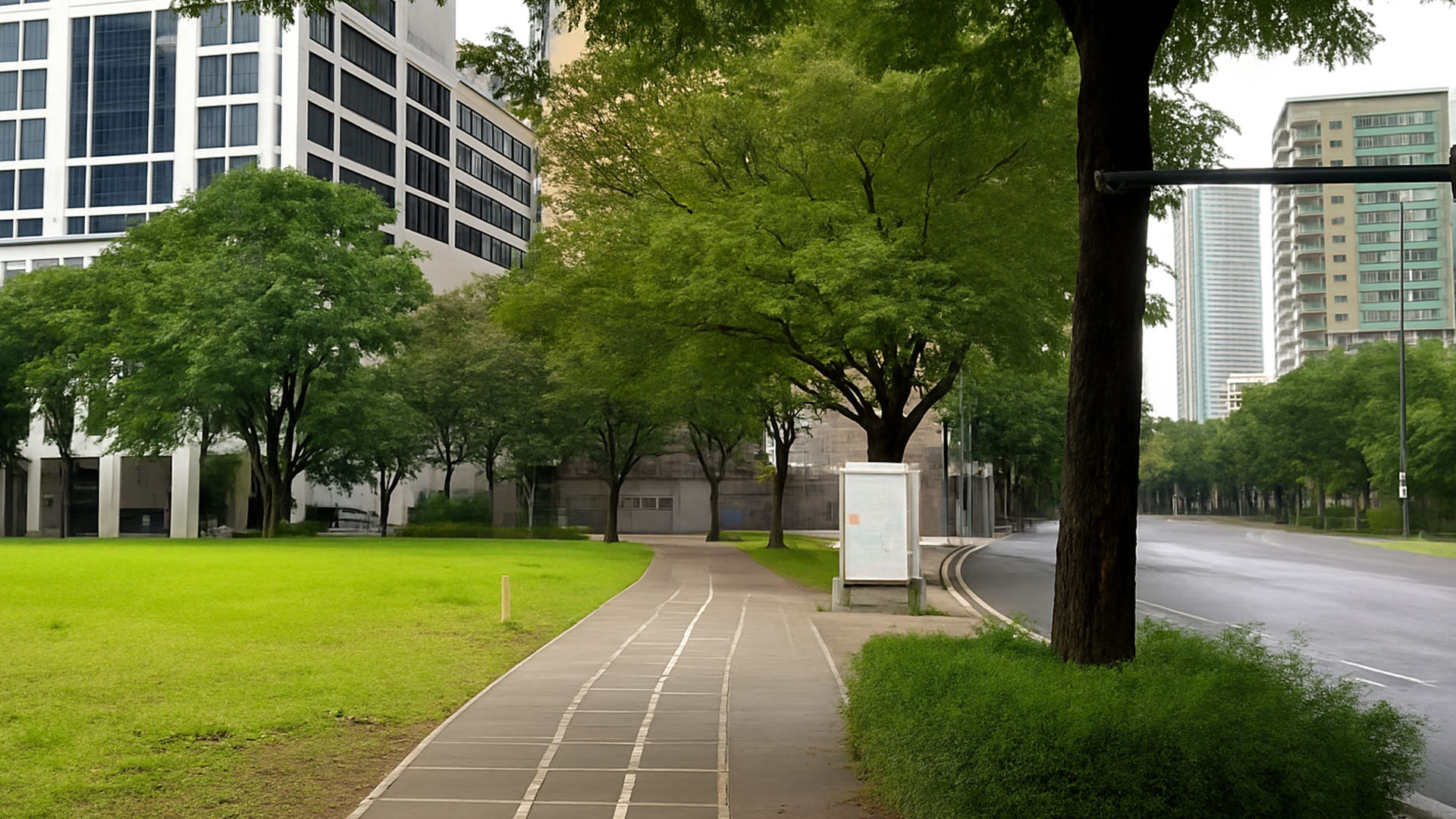 Philippines – Daytime View of BGC, Taguig City (4K)