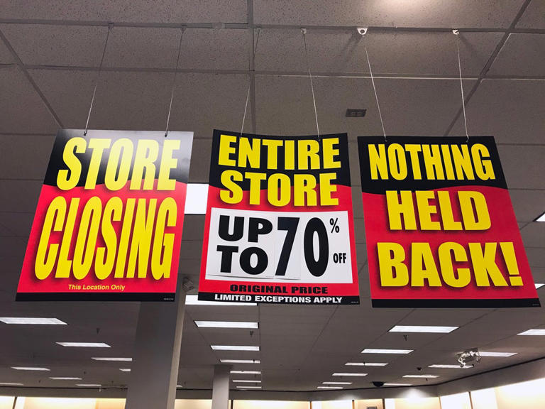 Major UK retailers announce store closures