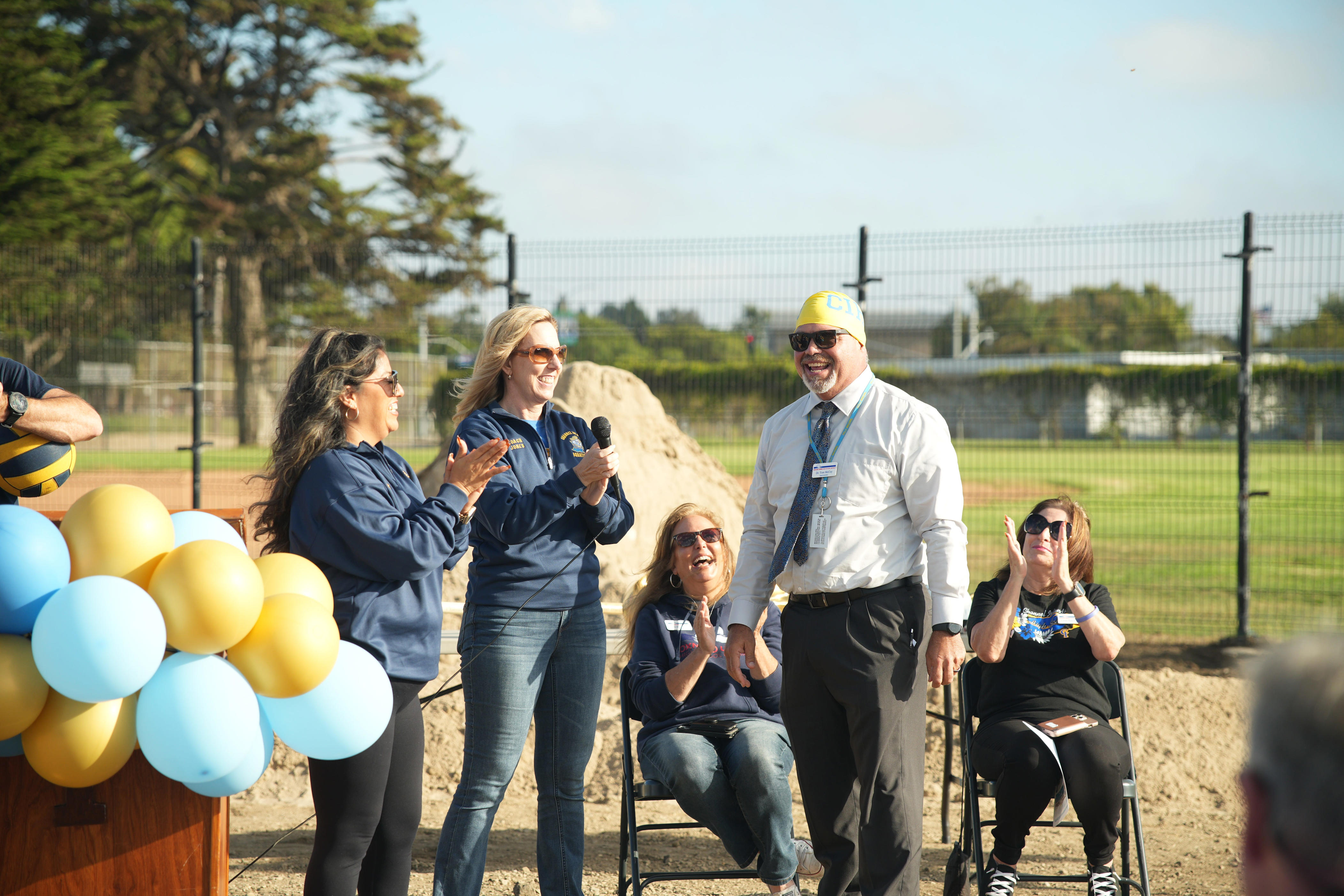 Channel Islands High breaks ground on first-ever pool
