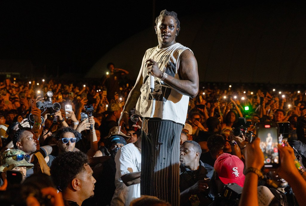Young Thug Performs Free Concert in Front of Atlanta's Fulton County ...