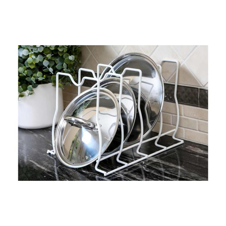This $5 Kitchenware Storage Rack Is a Simple Solution to Fix Kitchen ...