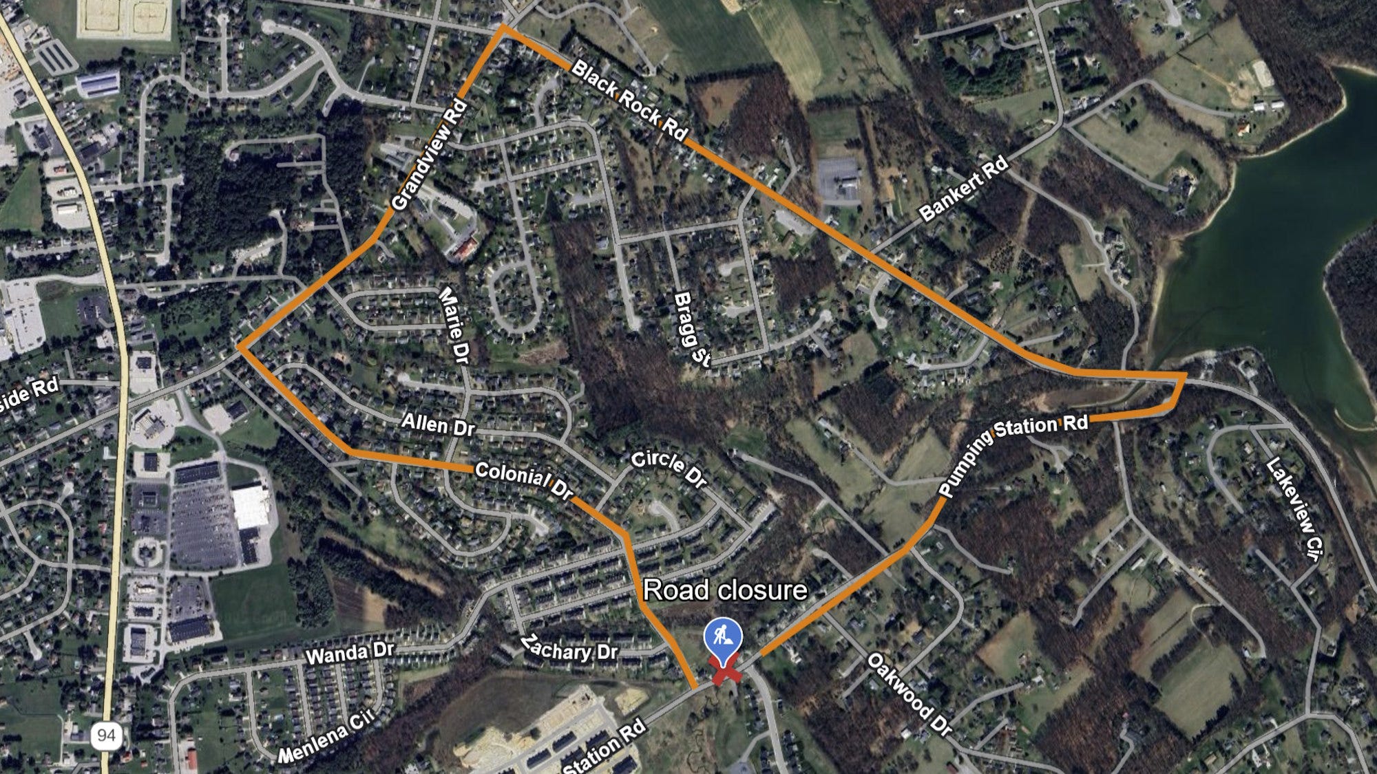 Pumping Station Road reopens to through-traffic following 2-month ...