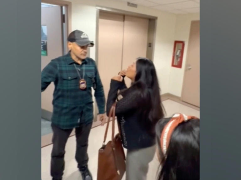 ICE officer 'relieved of current duties' after violent confrontation ...