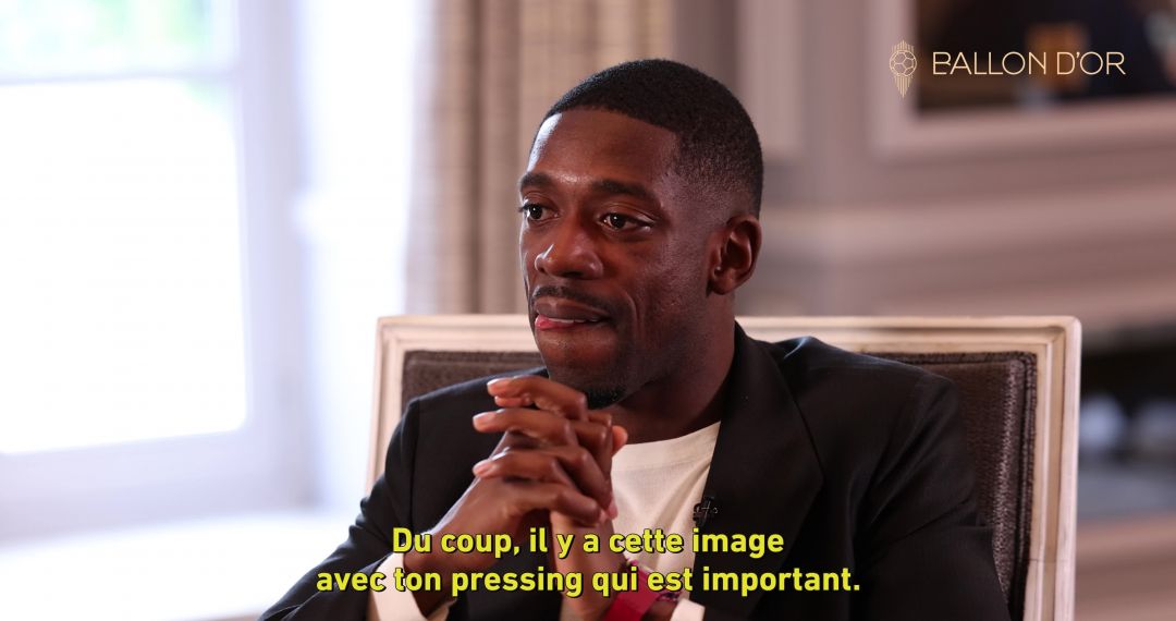 Ousmane Dembélé sur son pressing : « Si je le fais tout seul, on est mort