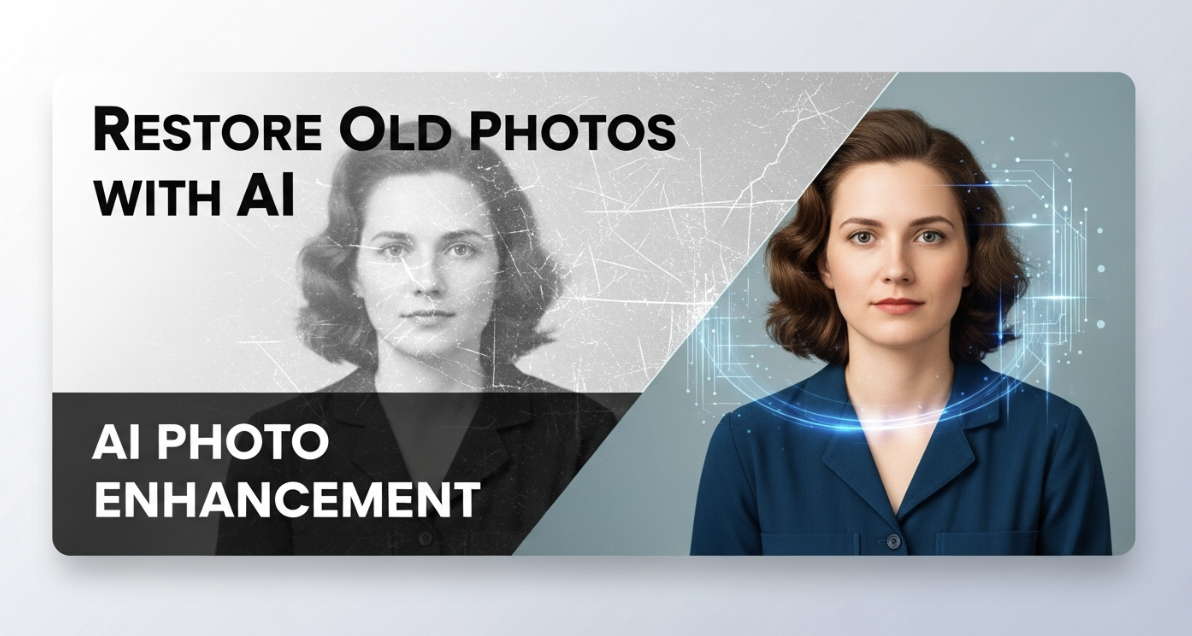 Restore Old Photos and Enhance Images with AI Tools