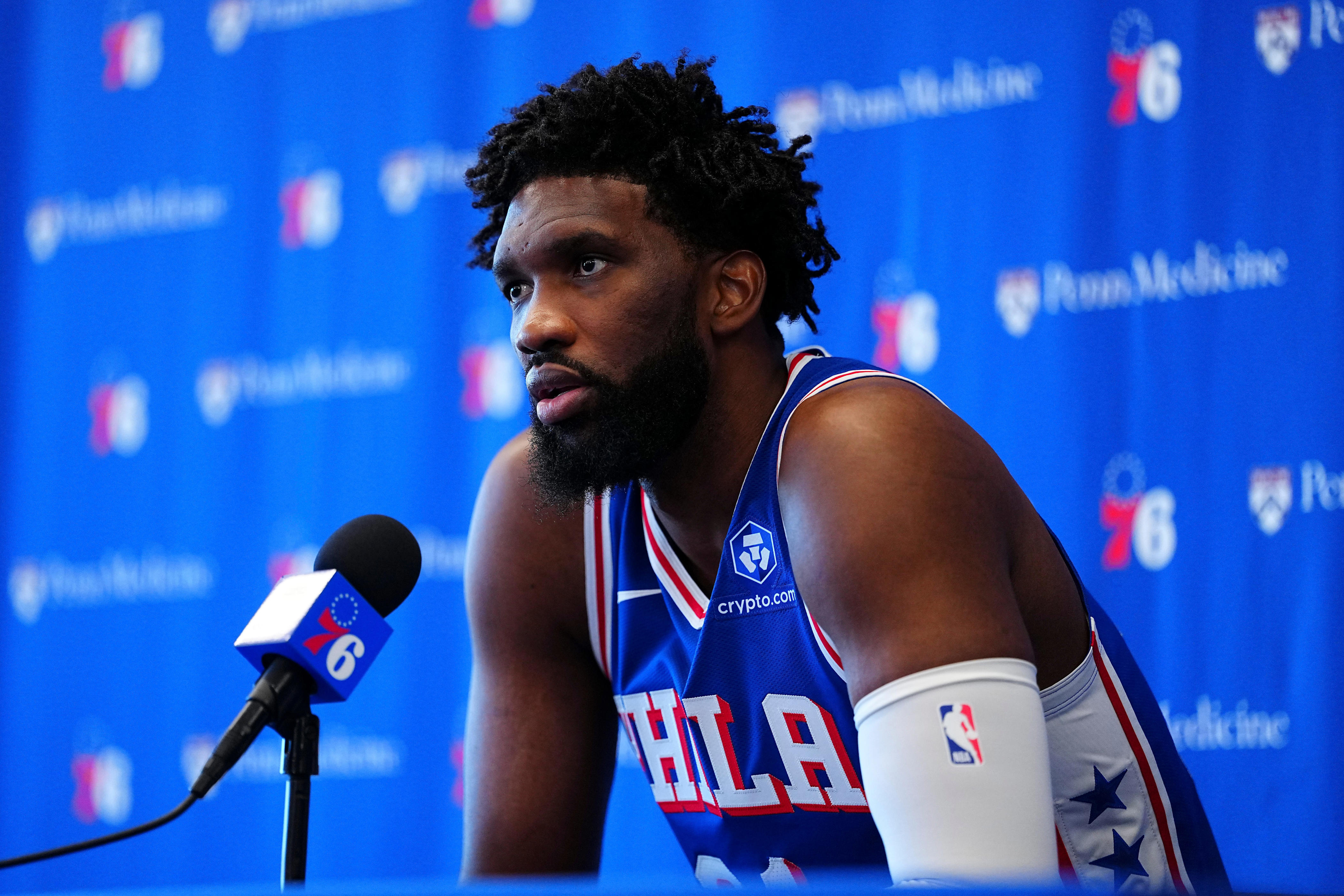 Joel Embiid looks and sounds good despite lingering uncertainty