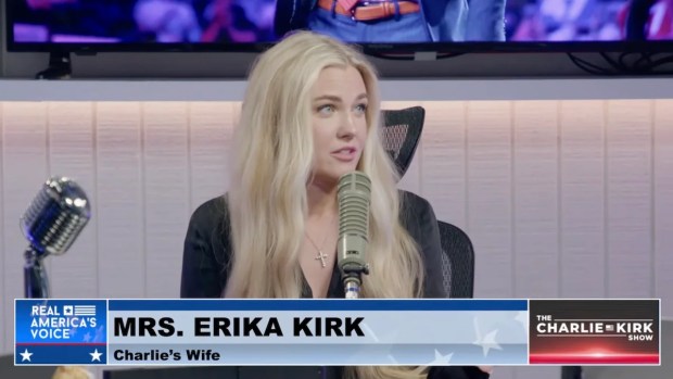 Erika Kirk Assures Listeners That Charlie's Radio Show Podcast Will ...