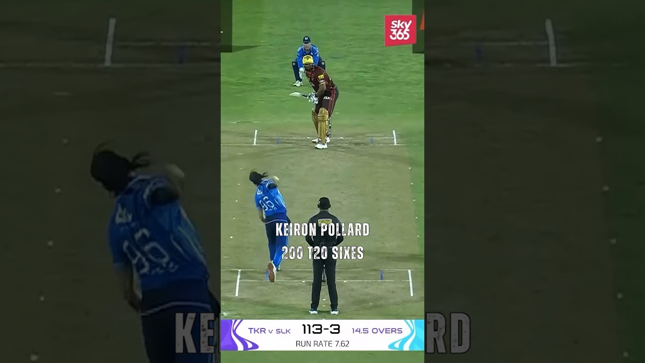 I just witnessed something insane in CPL T20!