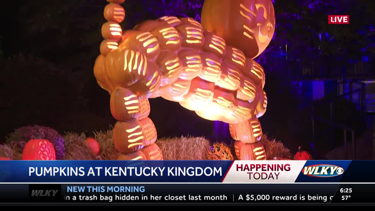 Kentucky Kingdom's annual Pumpkins festival kicks off its 4th year tonight