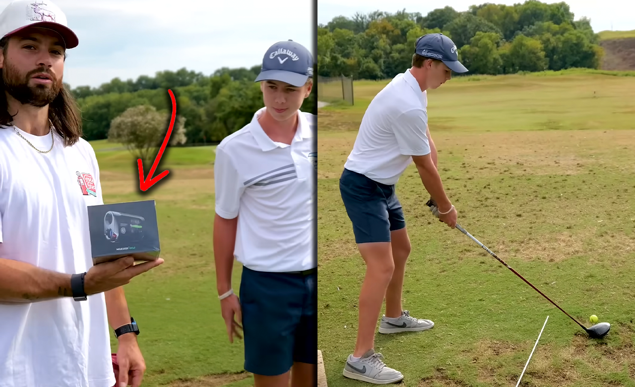 Can this high schooler hit driver 280 yards?