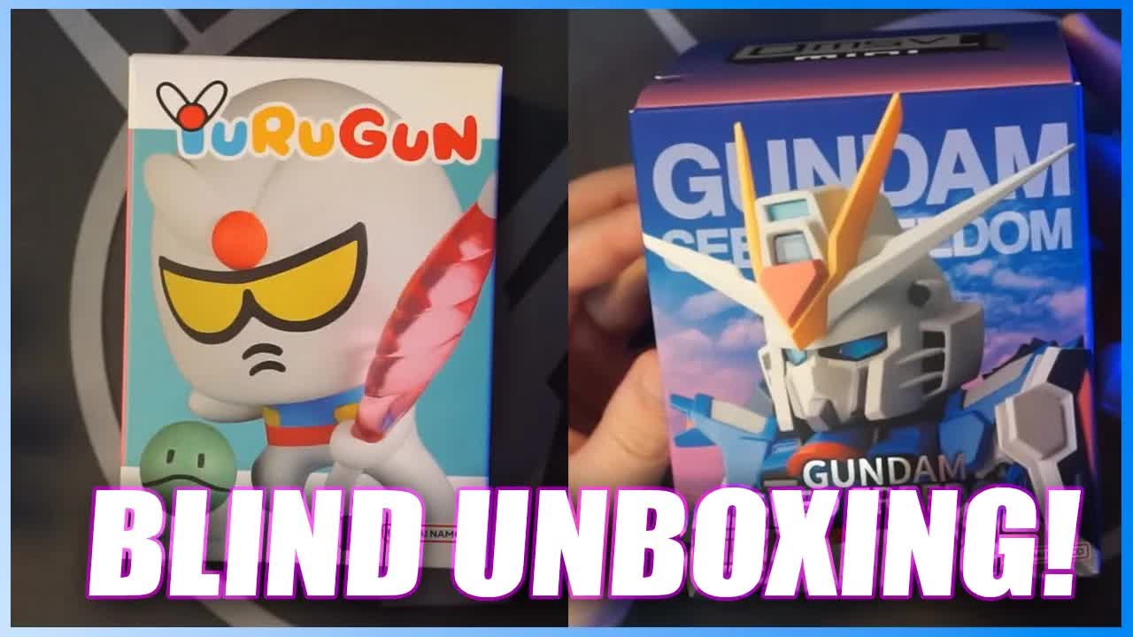 Gundam blind boxes! Yurugun, QMSV mini rising, frog, and S Gundam