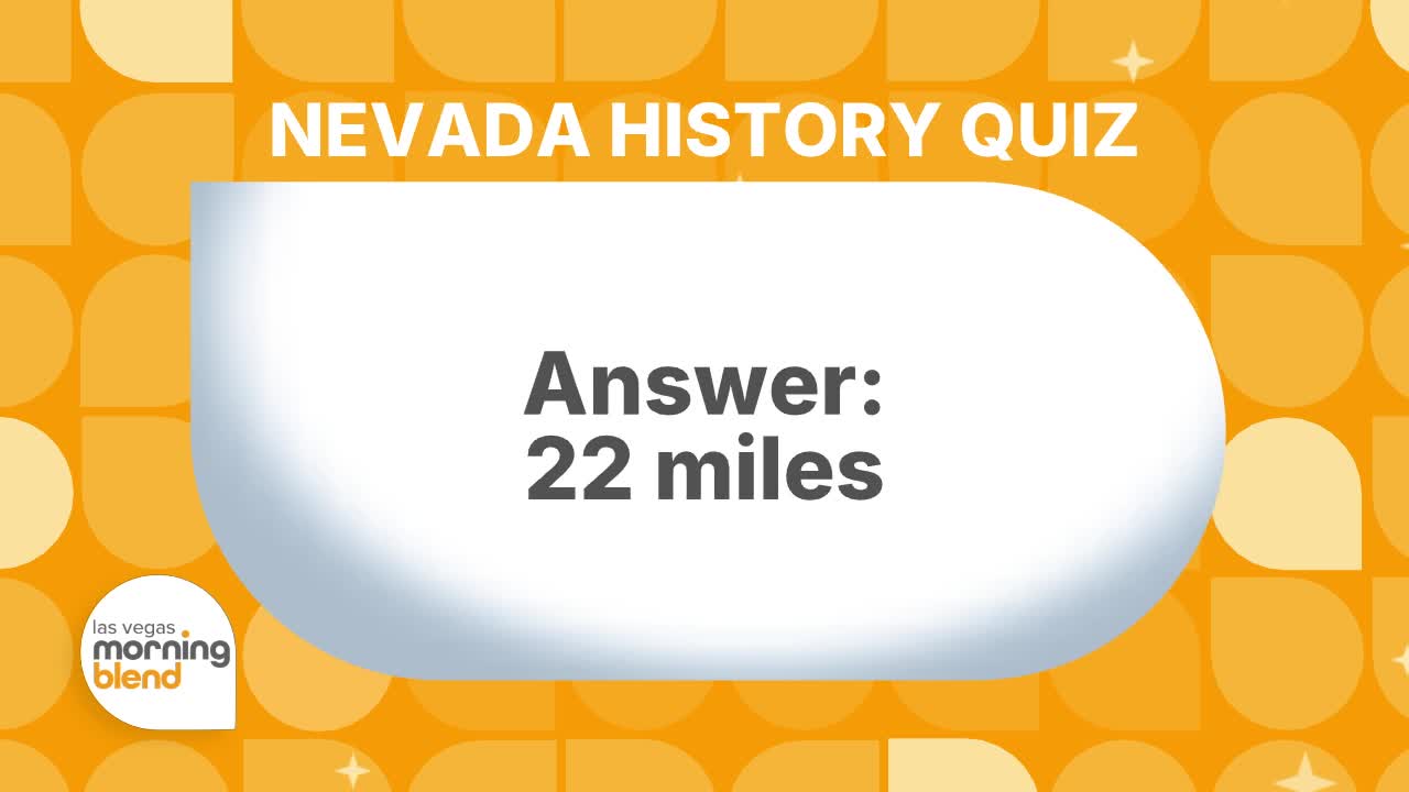 Quick Mention - Travel Nevada (History Quiz) - Answer