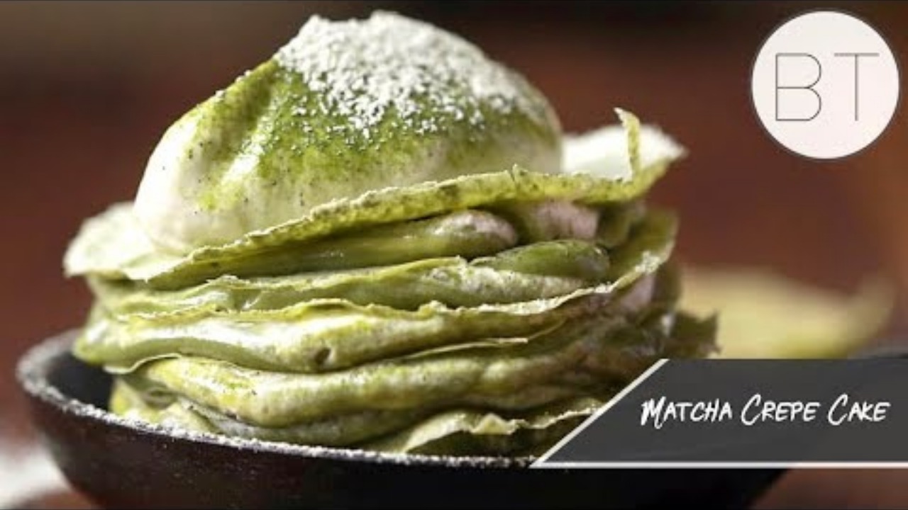 Matcha Crepe Cake