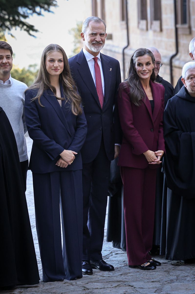 Princess Leonor masters the oversized suit trend with royal elegance in ...