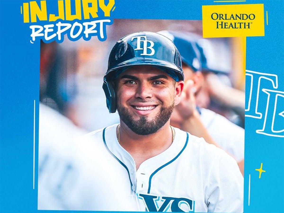 Jonathan Aranda vuelve con los Rays