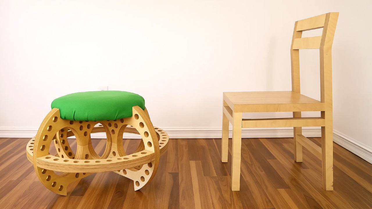 Transforming a DIY coffee table into an ottoman