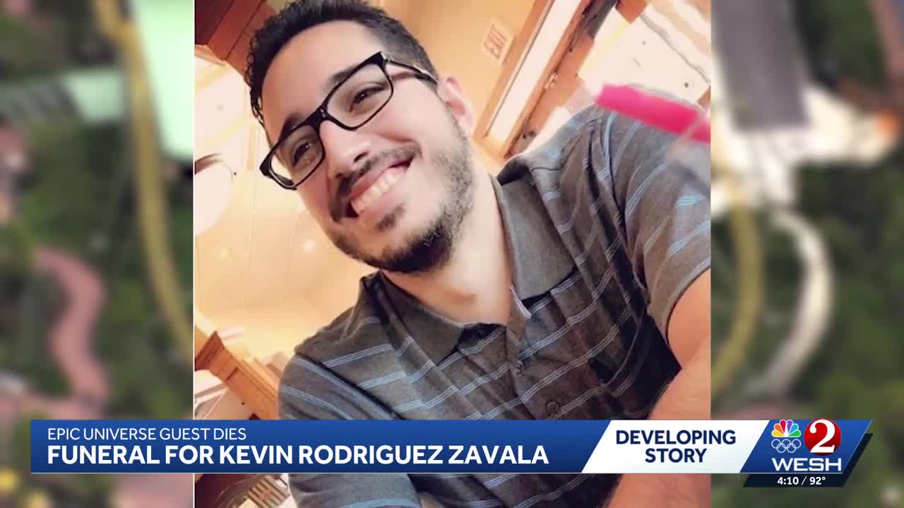 Funeral for Kevin Rodriguez Zavala man who died after riding Epic ...