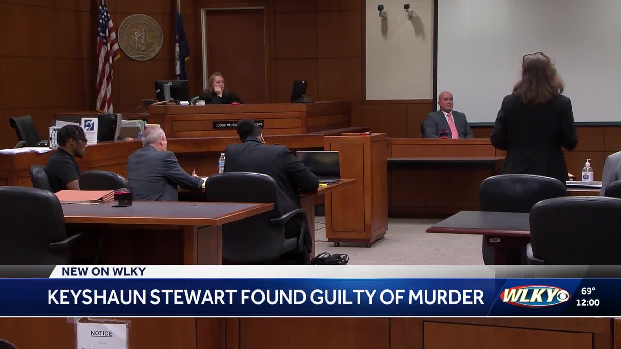 Keyshaun Stewart convicted of murder in 2021 Watterson ambush