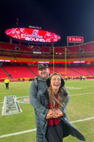 Chiefs Center Chris Humphreys Gets Engaged to Girlfriend Ana Demmer
