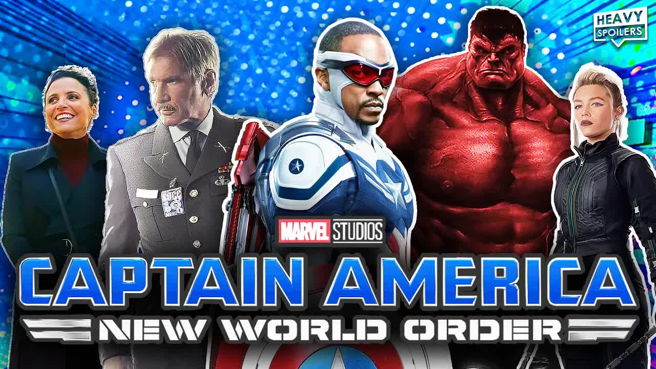 Captain America new world order & Thunderbolts leaks | Red Hulk ...