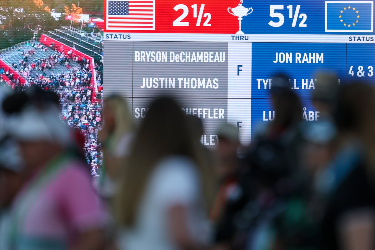 Ryder Cup 2025: What time is tee off in UK on Saturday? Day 2 foursomes ...