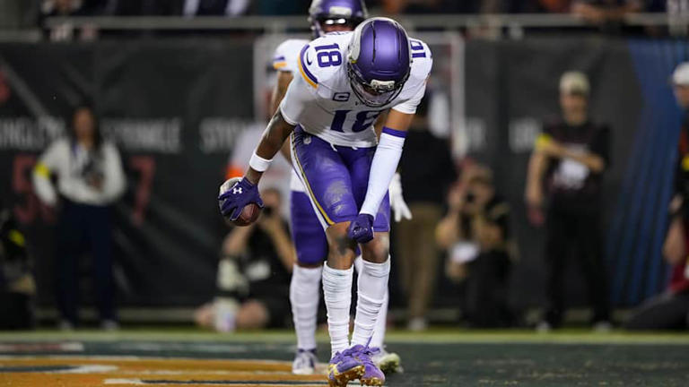 Justin Jefferson reveals touchdown celebration plans for game in Ireland
