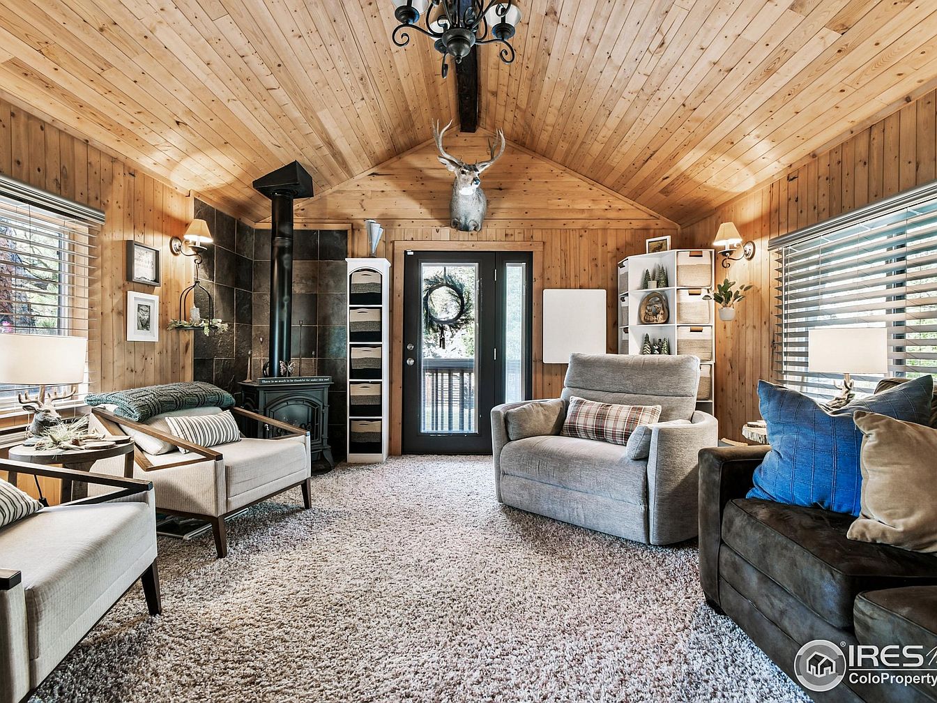 1920 Colorado Riverside Cabin with Flexible Spaces, Entertaining Deck ...