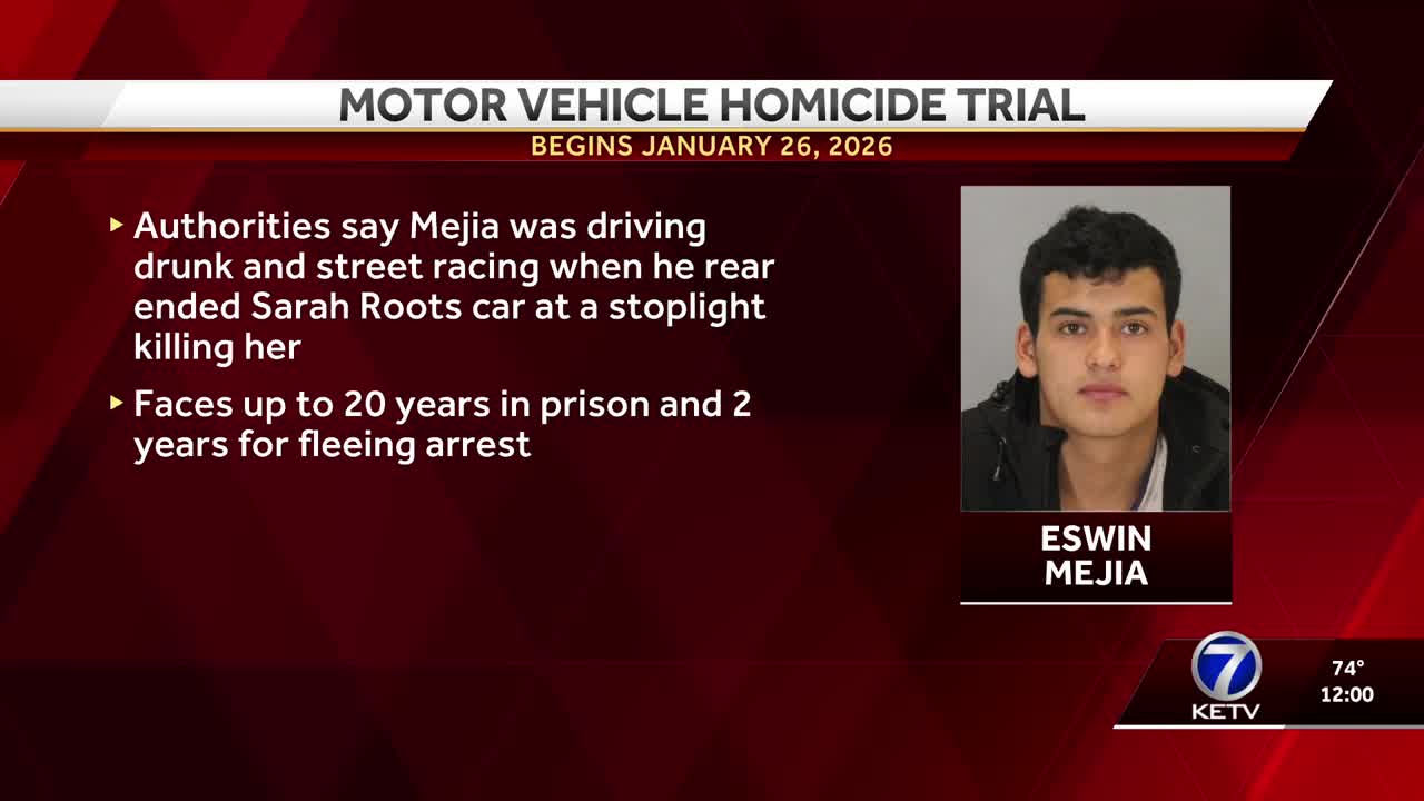 Trial date set for man accused of killing Sarah Root in Omaha crash