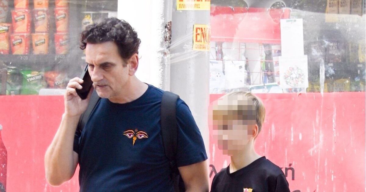 Νίκος Ψαρράς: Η σπάνια έξοδος με τον 11χρονο γιο του – Εικόνες