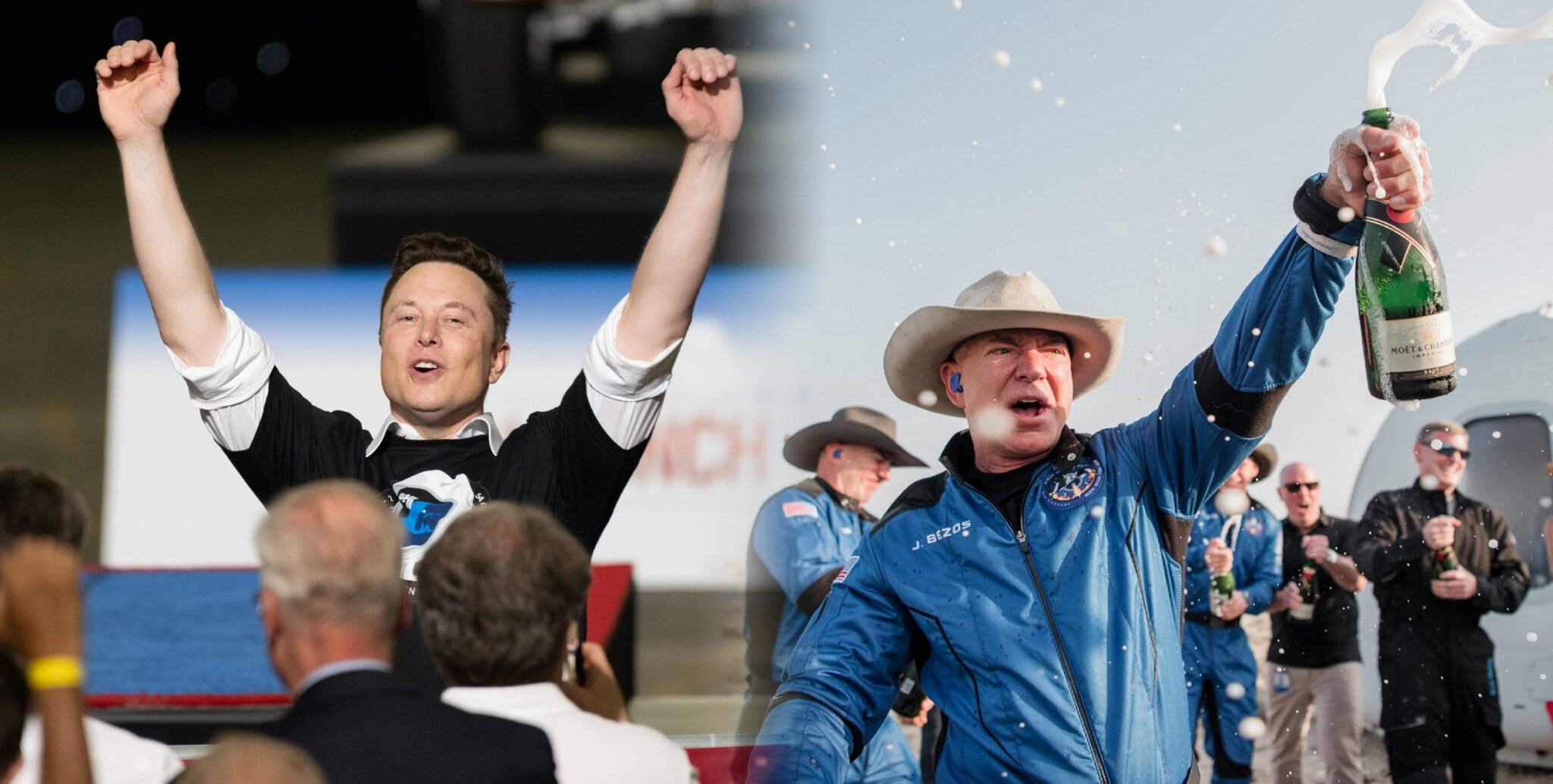 The space race is tightening up for Blue Origin and SpaceX, and for ...