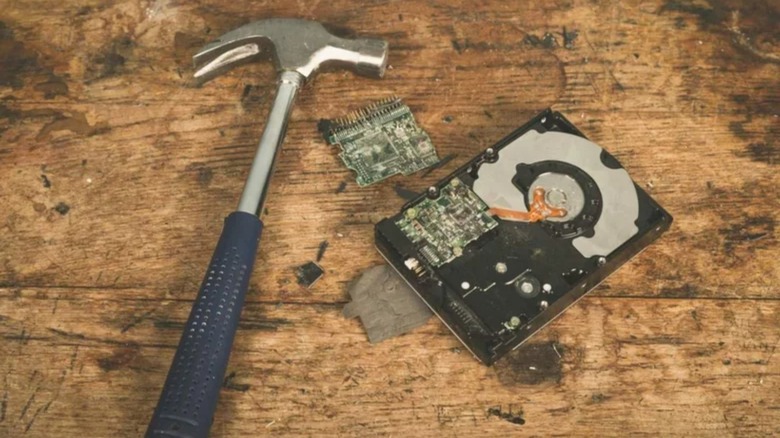 This Is The Best Way To Destroy An Old Hard Drive
