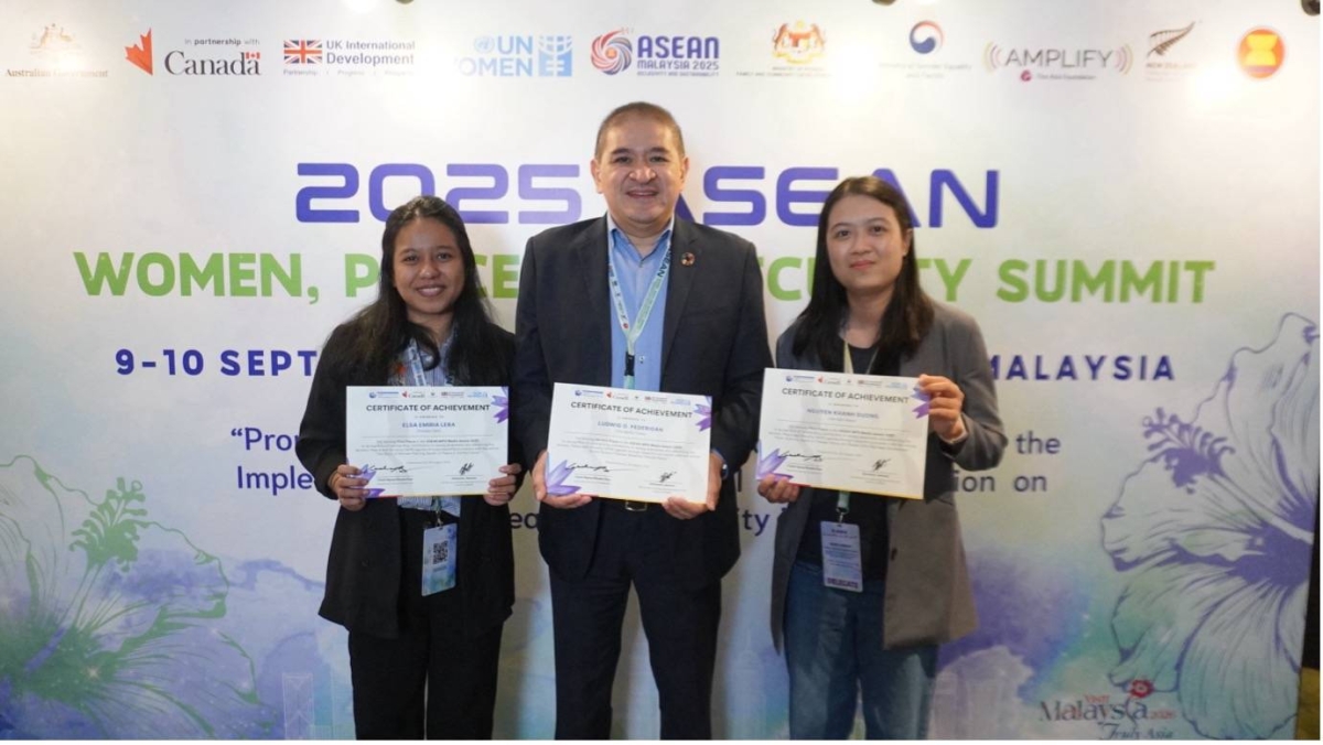 Women lead the way, championing peace and security