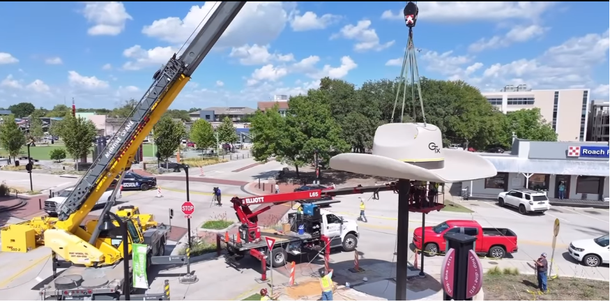 Garland unveils “The Big Hat” to celebrate its cowboy heritage