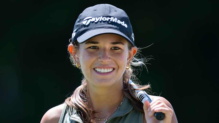 Kai Trump wears $130 'KT' sweatshirt at Ryder Cup from her new clothing line