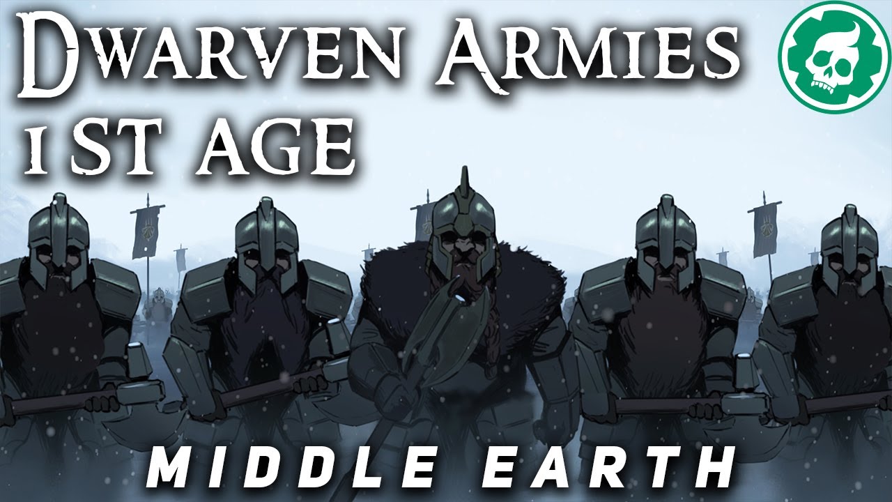 Dwarven Armies of the First Age Middle Earth Lore
