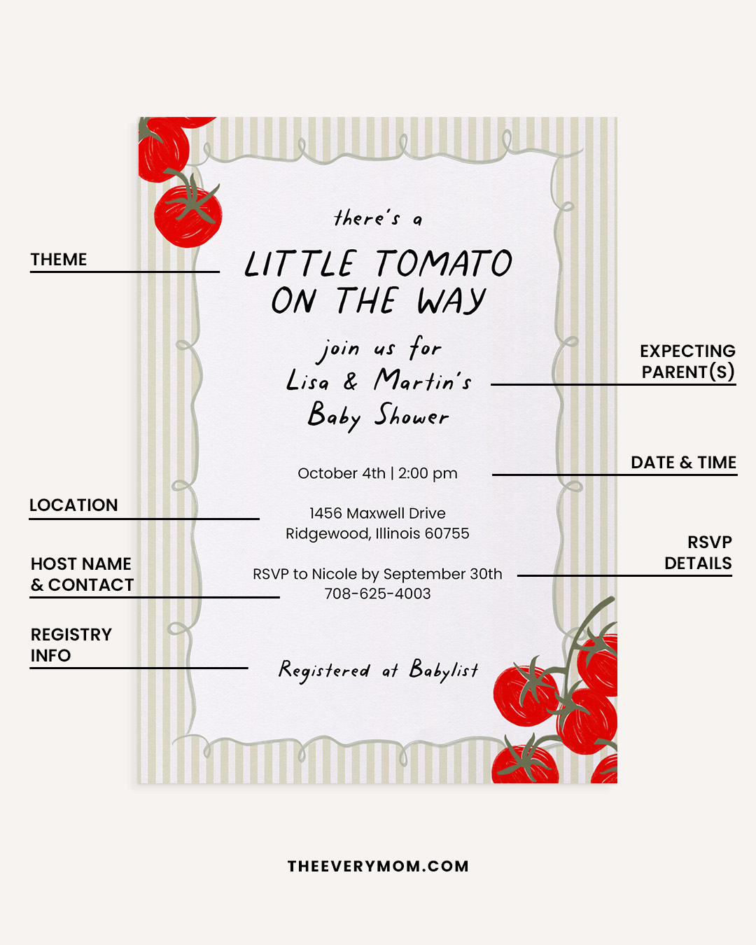 Baby Shower Invite Wording 101: Cute Examples You’ll Love