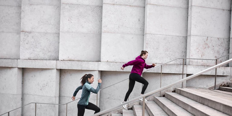 Running stairs can step up your speed and power – here’s how