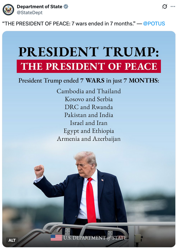 Trump claims he's ended 8 wars. Here are the facts