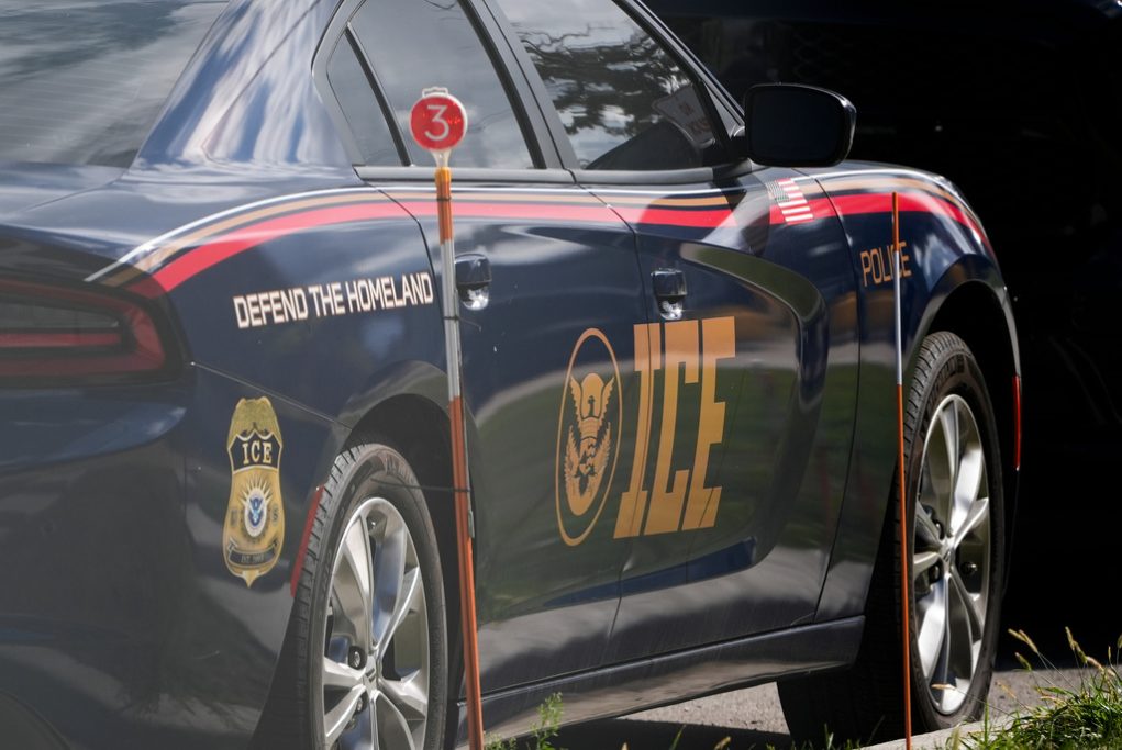 ICE agent ‘relieved of current duties’ after pushing woman in New York ...