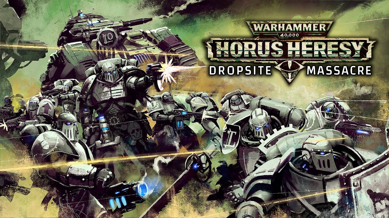 Dropsite massacre at Isstvan V Warhammer 40K civil war