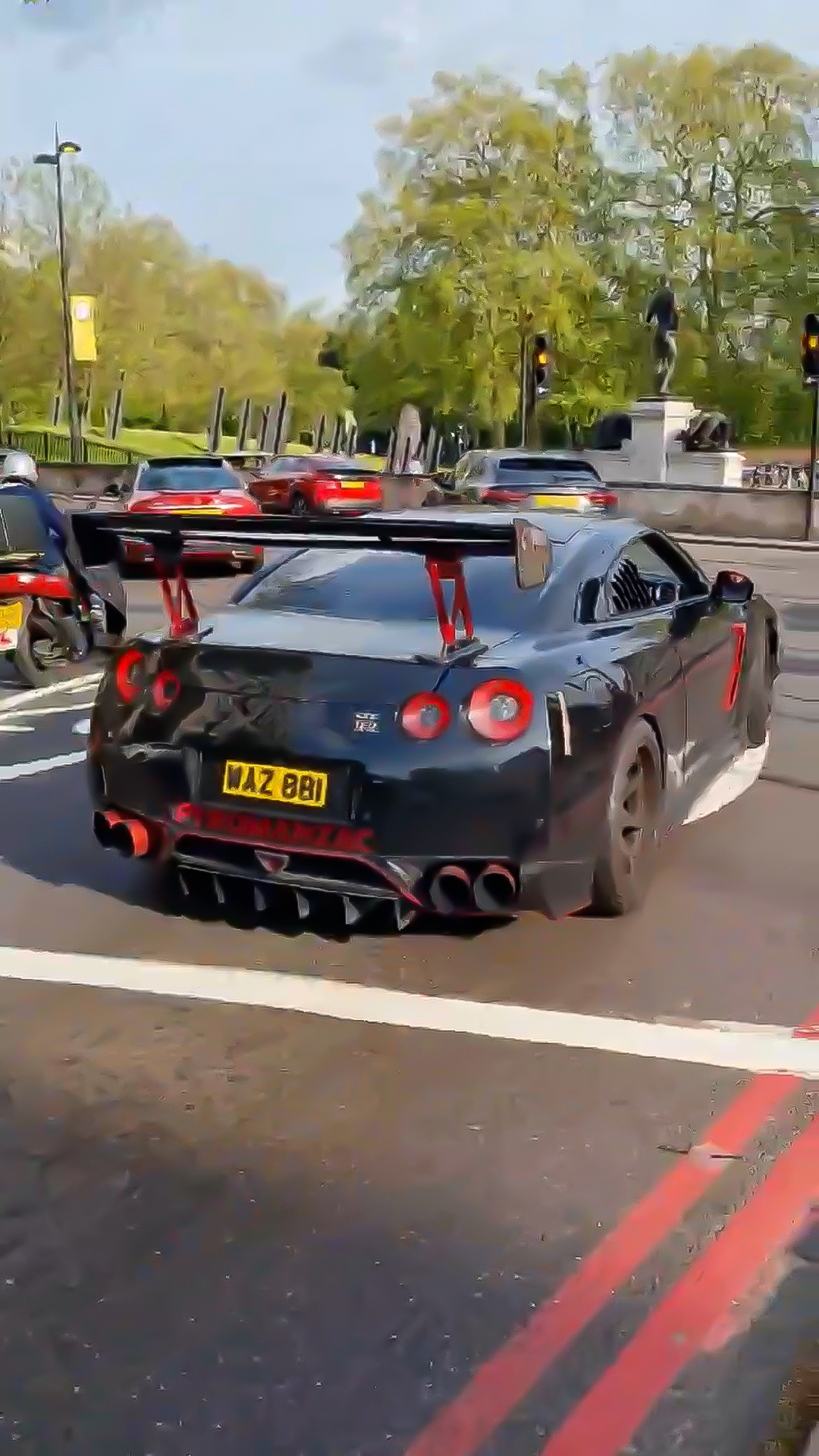 Aggressive Rear Wing on This Supercar