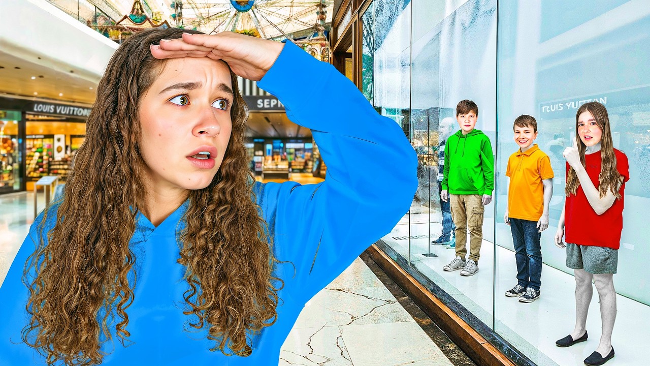 Hide and seek in the biggest Mall of America 🛍️