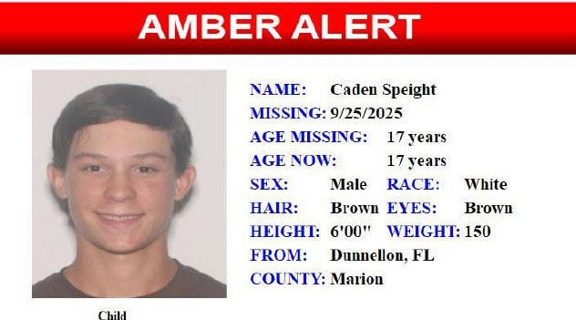 Florida AMBER Alert Canceled For Caden Speight, Located Safe