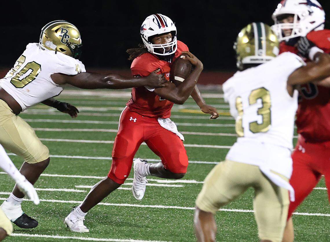 Follow Friday's live high school football scores in North Carolina