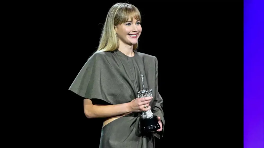 Jennifer Lawrence critica a EU e Israel antes de recibir el premio ...