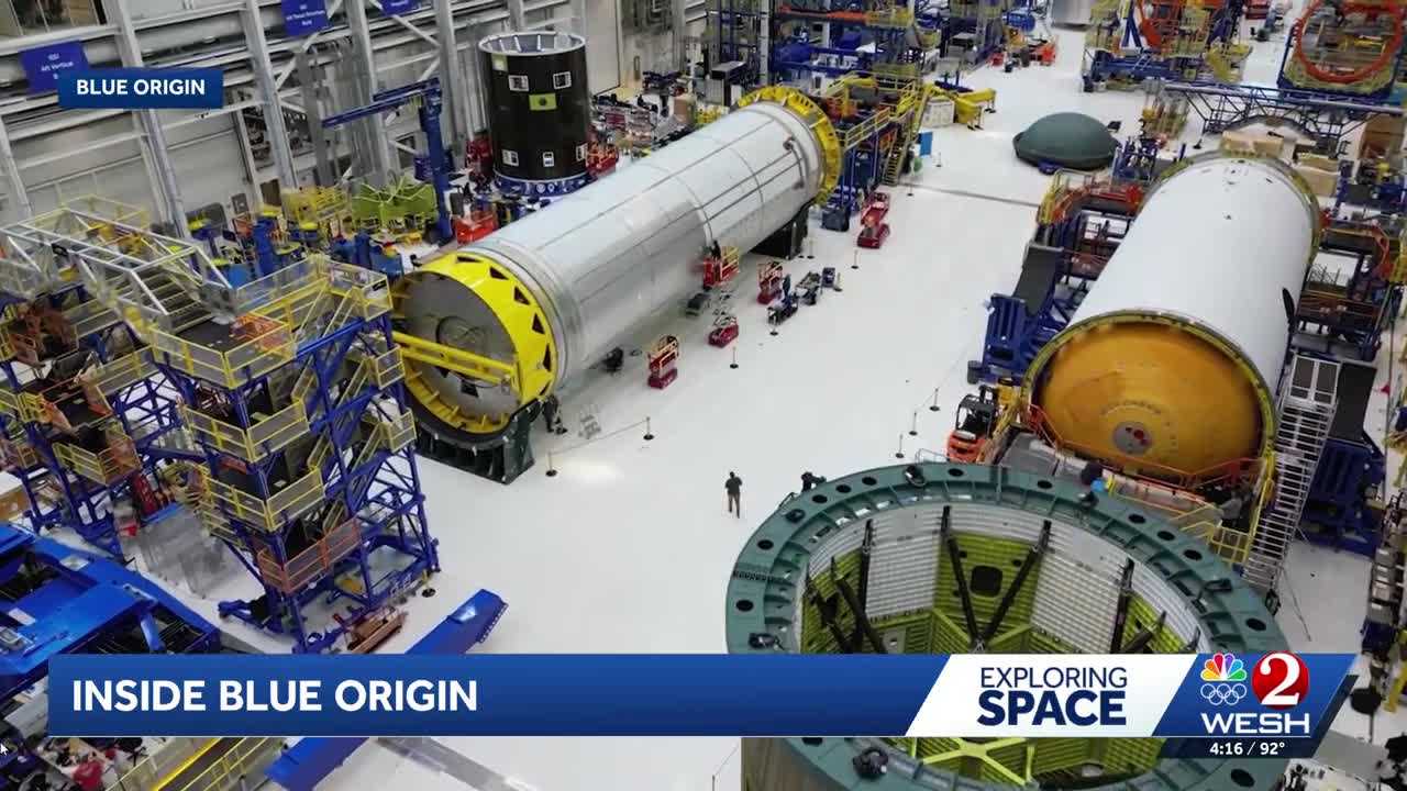 WESH 2 gets behind-the-scenes look at Blue Origin facilities
